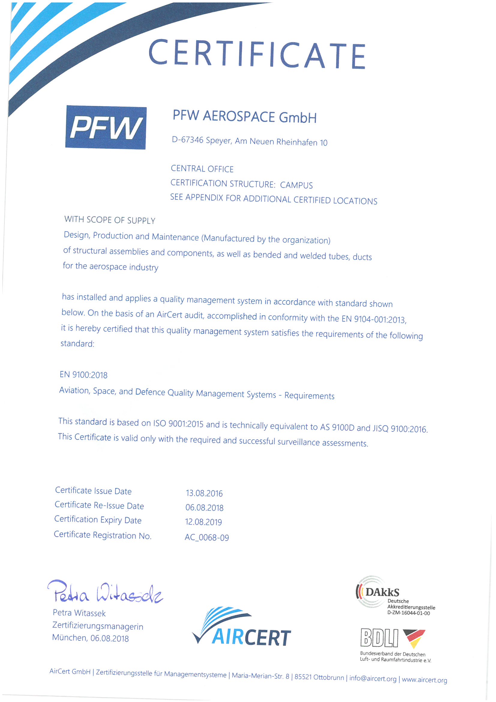 Downloads | PFW Aerospace